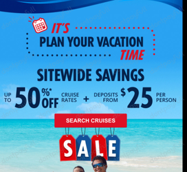 Carnival Cruise Promo Codes - 35% Off Coupon March 2025