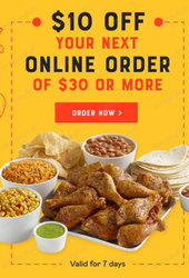 El Pollo Loco Coupons - $5 Off Coupon Code March 2025