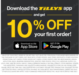 20% Off Tillys Coupon, Discount Codes - April 2025
