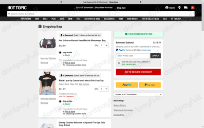 40% Off Hot Topic Promo Code, Coupons - July 2025