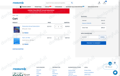 30% Off MeasureUp Coupon Codes, Promo Codes - 2025