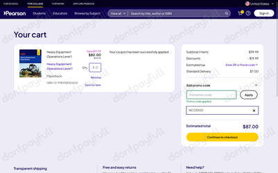 35% Off Pearson Promo Codes, Coupon Codes - Aug 2025