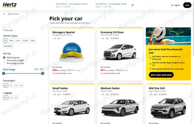 30% Off Hertz Coupon, Promo Codes - October 2025