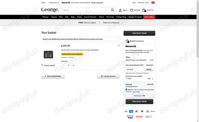 25% Off ASDA George Discount Codes, Promo Codes 2025