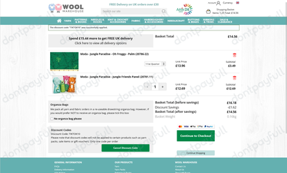 Wool Warehouse Direct Ltd Coupons (10% Discount) 2025