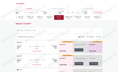 Air India Promo Codes - 25% Off Coupon December 2025