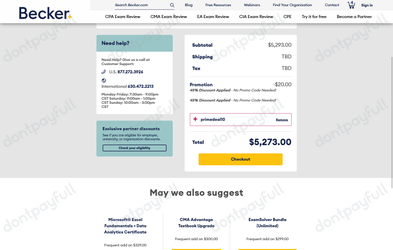 Becker Promo Codes - 50% Off Discount Code Dec 2025