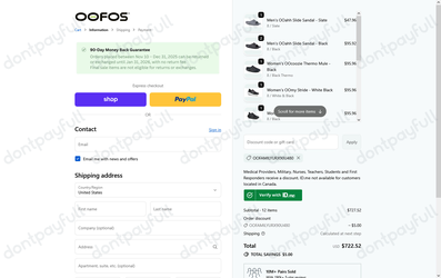 OOFOS Coupon Codes - 20% Off Promo Code Jan 2026