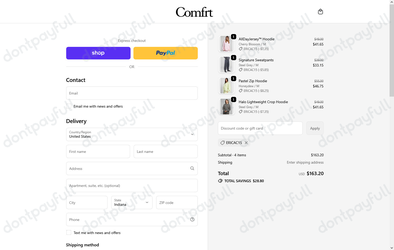 Comfrt Coupon Codes - 20% Off Coupon January 2026