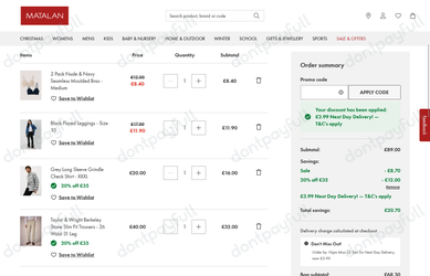 Matalan Discount Codes - 25% Off Promo Code Jan 2026
