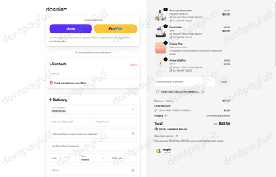 Dossier Discount Codes - 50% Off Coupon Code Jan 2026