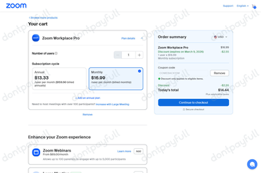 Zoom Coupon Codes - 70% Off Promo Code February 2026