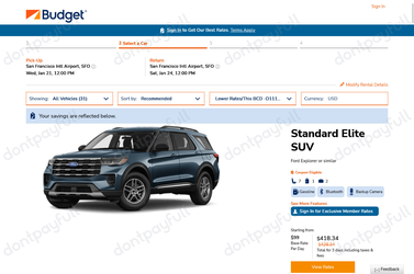 Budget Car Rental Coupons - Get 40% Off in March 2026