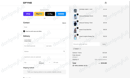 DFYNE Discount Codes - 10% Off Coupon Code Mar 2026
